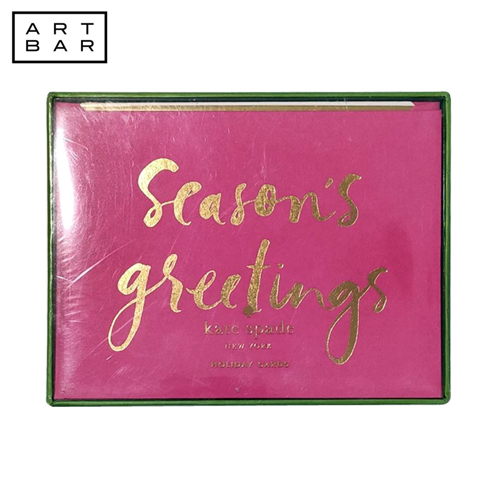 Kate Spade Christmas Card 166559 Season's Greetings - Art Bar PH ...