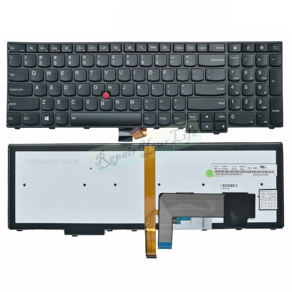 Laptop Keyboard Lenovo Thinkpad IBM E540 E545 E531 T540 T540P T550 L540 ...