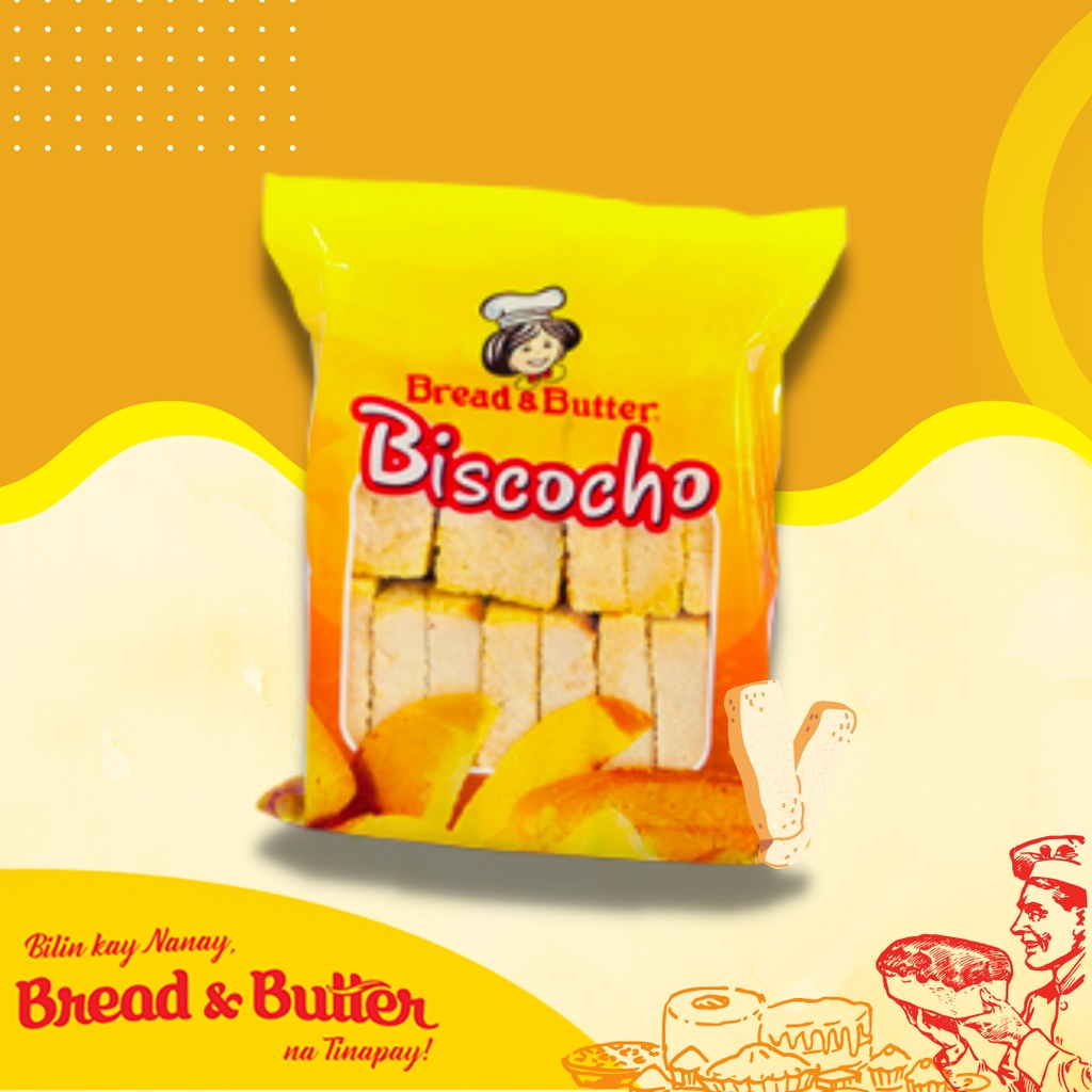 Bread & Butter - Biscocho [Medium] 90g | Shopee Philippines