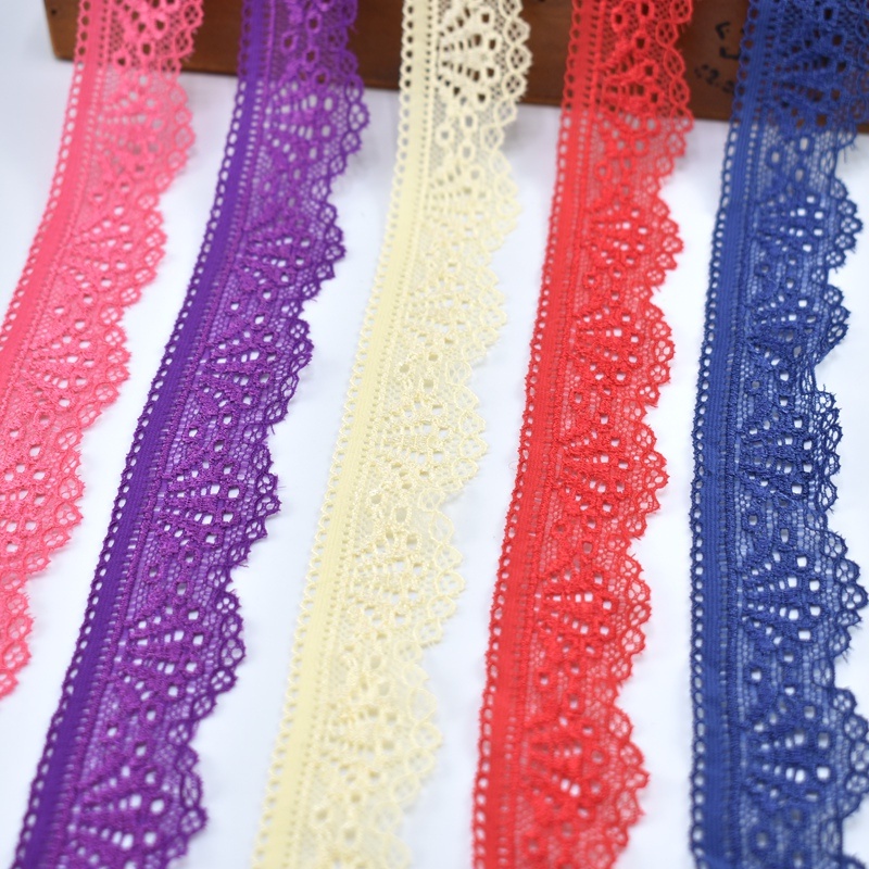 5/10Meters 30mm Elastic Elasticity Lace Ribbon Fabric Trims Embroidery ...