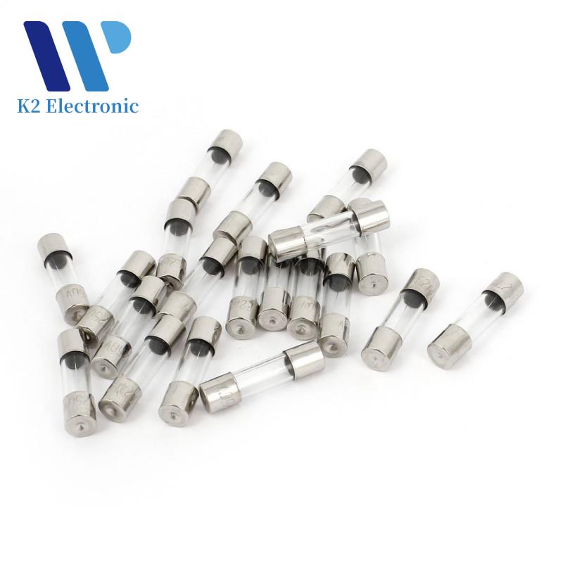 20 x 250 V 2A F2AL Quick F link Glass tube fuse 5 mm x 20 mm | Shopee ...
