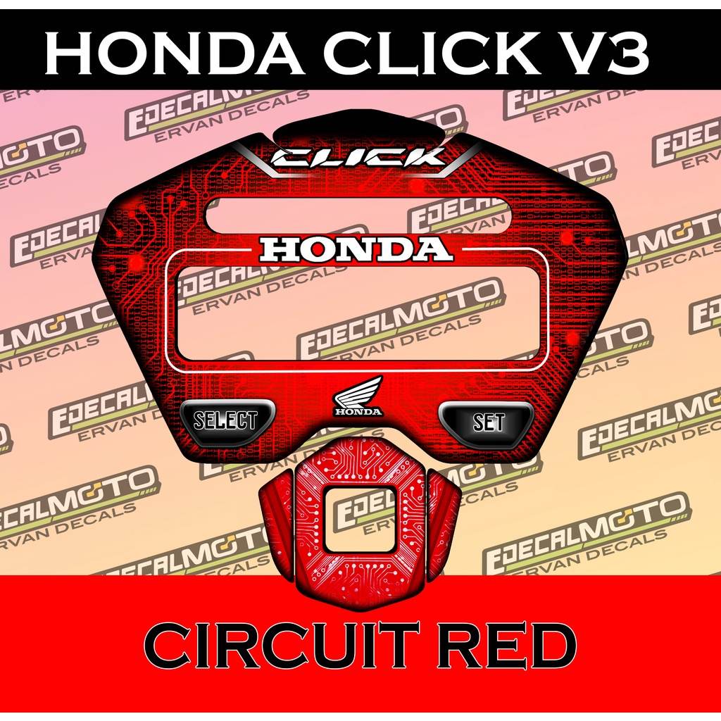 SCREEN AND PANEL PROTECTOR FOR HONDA CLICK 125i VERSION 3 | Shopee ...