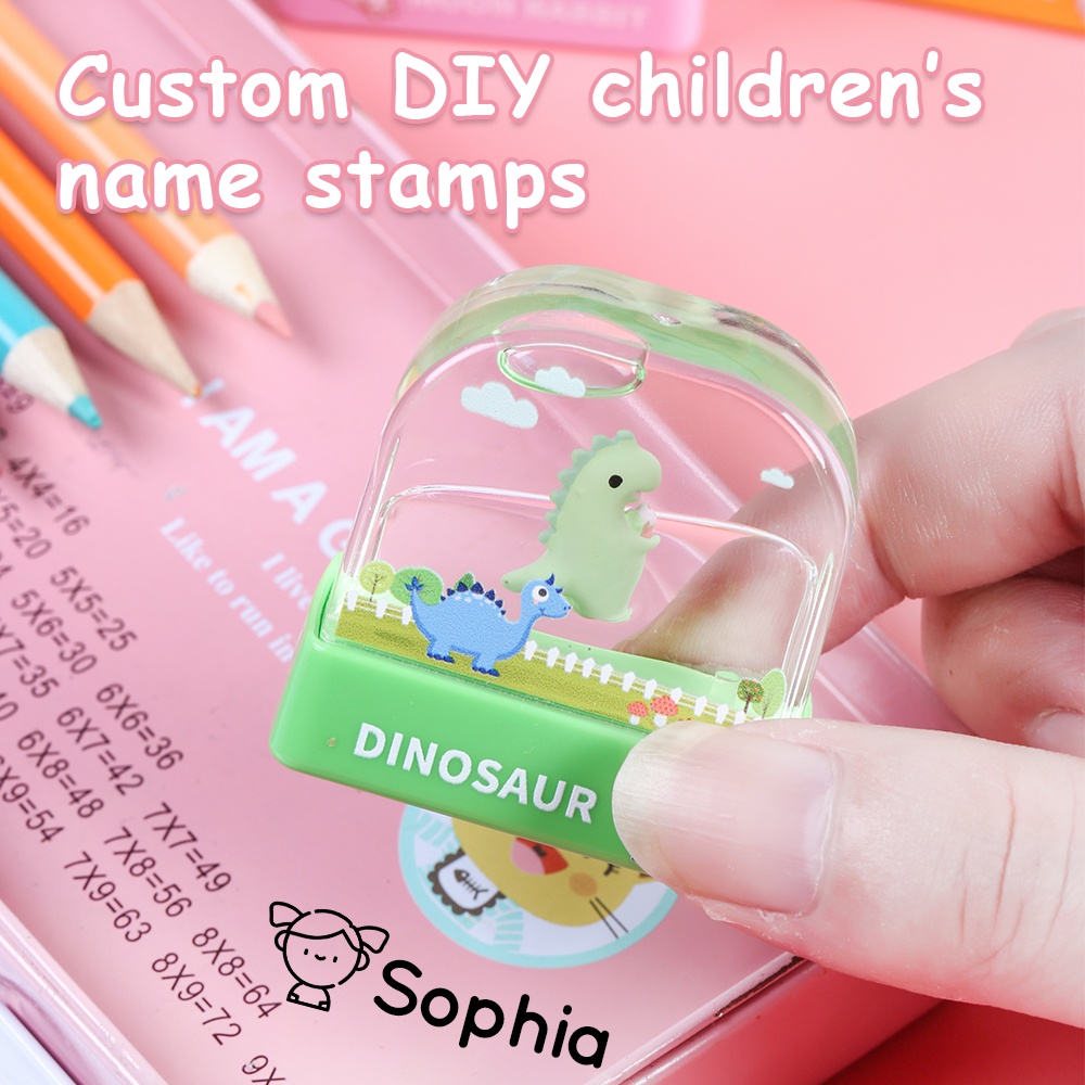 Custom Name Stamp For Clothes Postage Stamp Personalized Seal Fabric ...