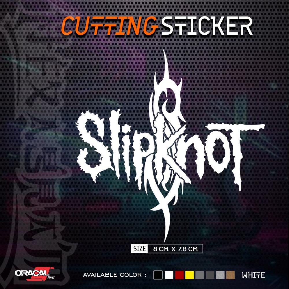 Slipknot Music Cutting Sticker | Slipknot Music Cutting Sticker ...