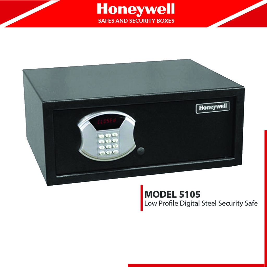Honeywell Safe 5105 Motorized Anti-Theft Security Safe Cash Vault Box ...