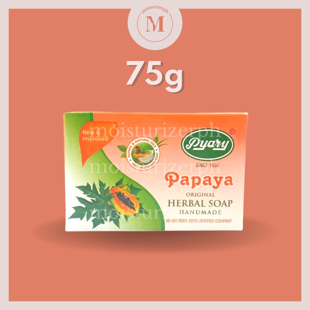 [BUY 8 GET 1 FREE] 101% ORIGINAL PYARY TURMERIC PAPAYA SOAP 75G 135G ...