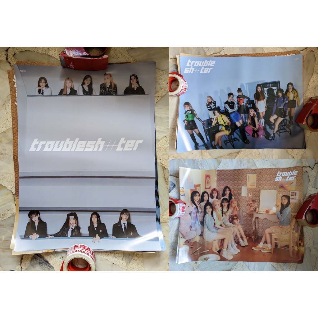 KEP1ER "TROUBLESHOOTER" & "FIRST IMPACT" & "DOUBLAST" OFFICIAL ROLLED FIRST PRESS POSTERS ...