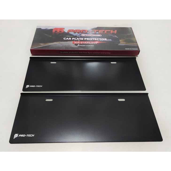 ProTech Stainless Black Car Plate Holder | Shopee Philippines