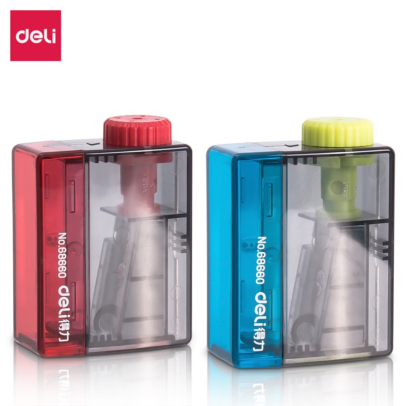 1pcs Deli 68660 Four-gear Adjustable Pencil Sharpener Children's Pencil ...