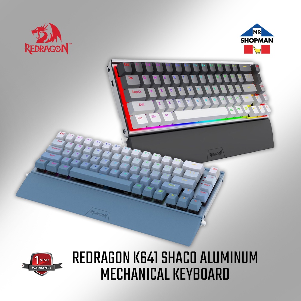 Redragon K641 Shaco Aluminum Mechanical Keyboard | Shopee Philippines