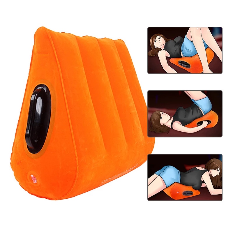 Inflatable Pillow with Handle Sex Furniture For Women Body Support Pad ...
