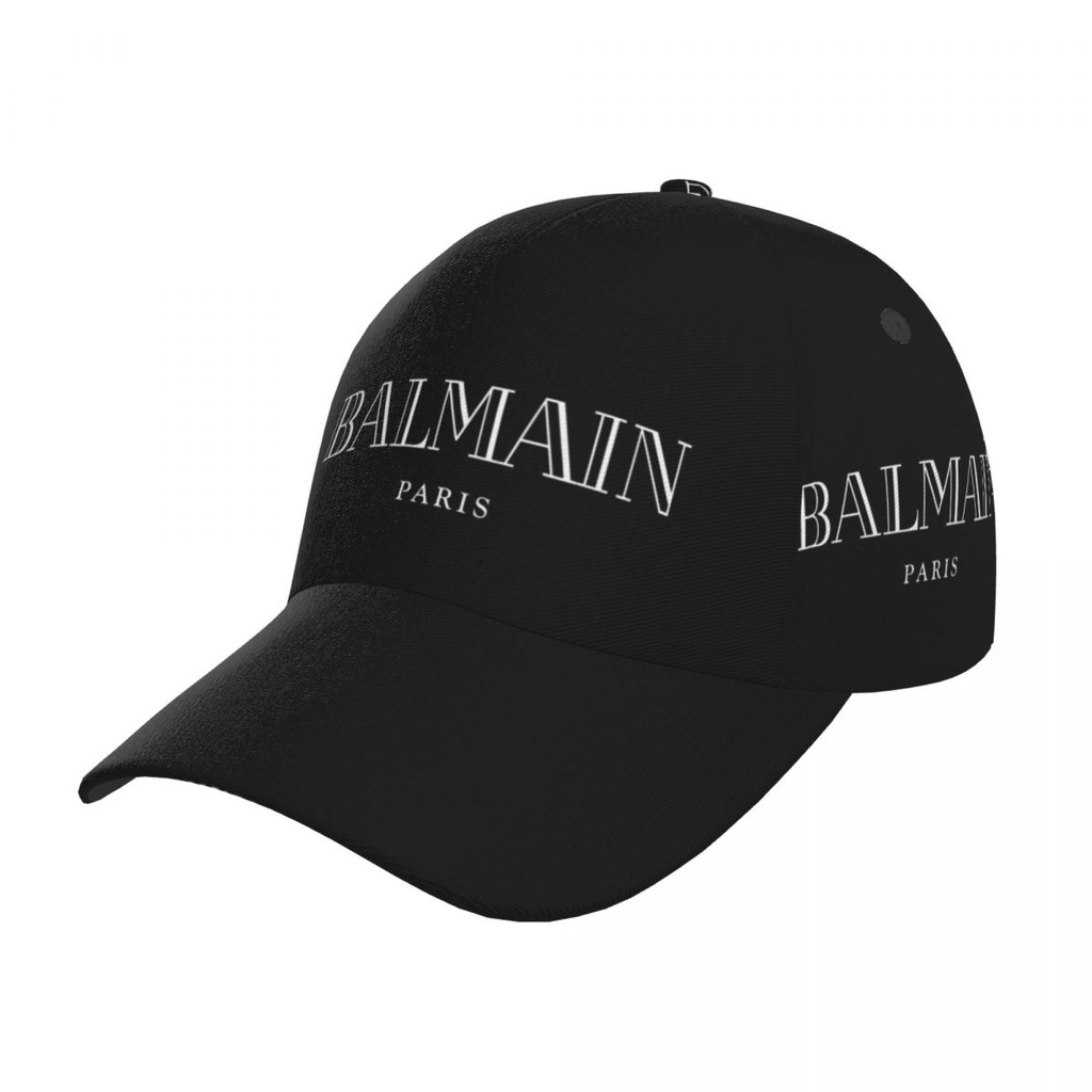 Balmain Logo (3) Fashion Curved Brim Baseball Cap Simple Casual Street ...