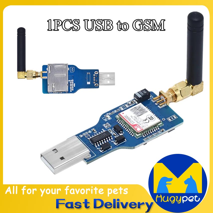 USB To GSM Module Quad-band GSM GPRS SIM800 SIM800C Module For Wireless ...
