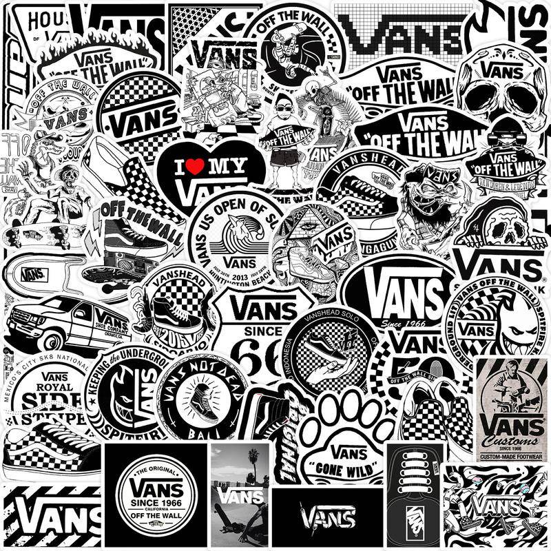 VANS stickers (50 sheets/100 sheets not repeated) Anime and cartoon ...