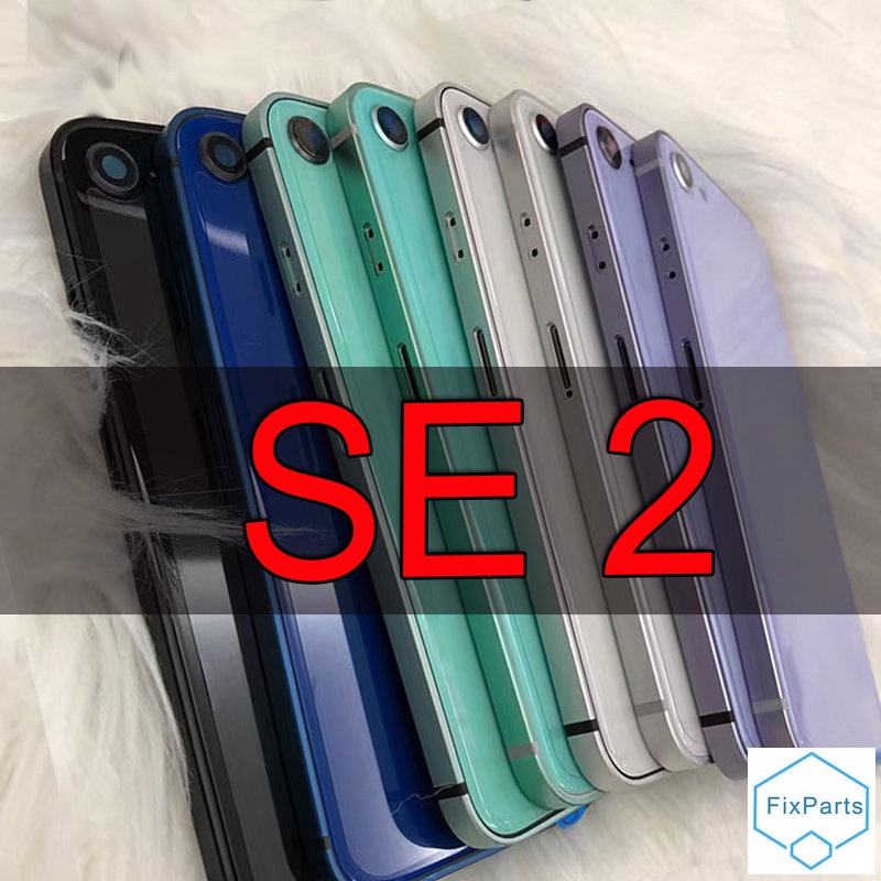Diy Squarish For iPhone SE2 housing like 12 Glass Body Chassis ...