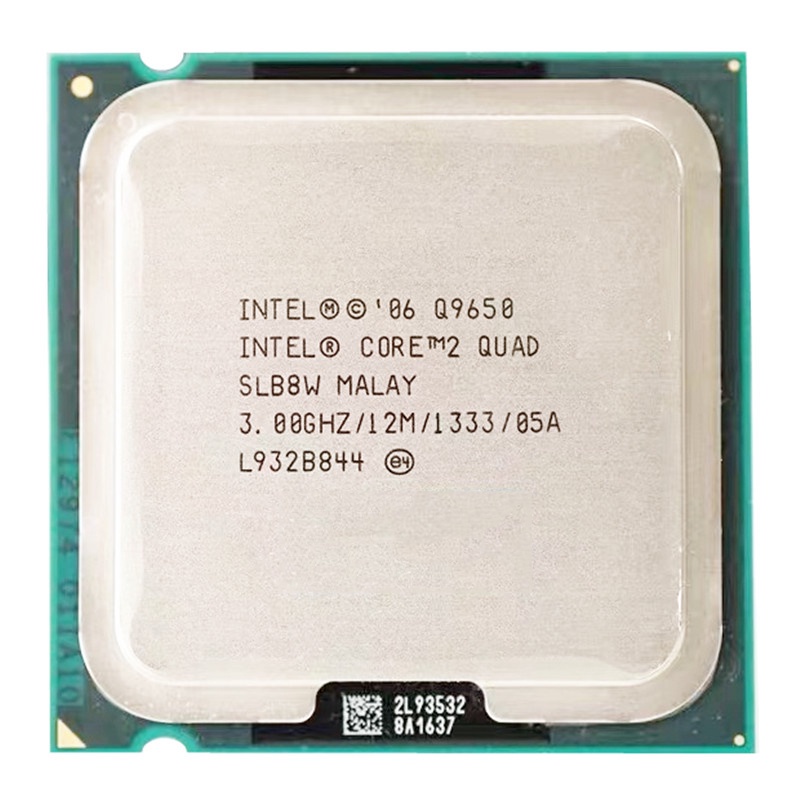 Intel Quad Core Q9650 Q9550 Q9300 Q9400 Q9450 Q9500 Desktop 775-pin ...