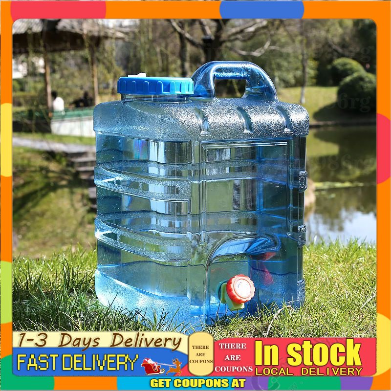 Household water storage bucket outdoor car water bucket with faucet ...