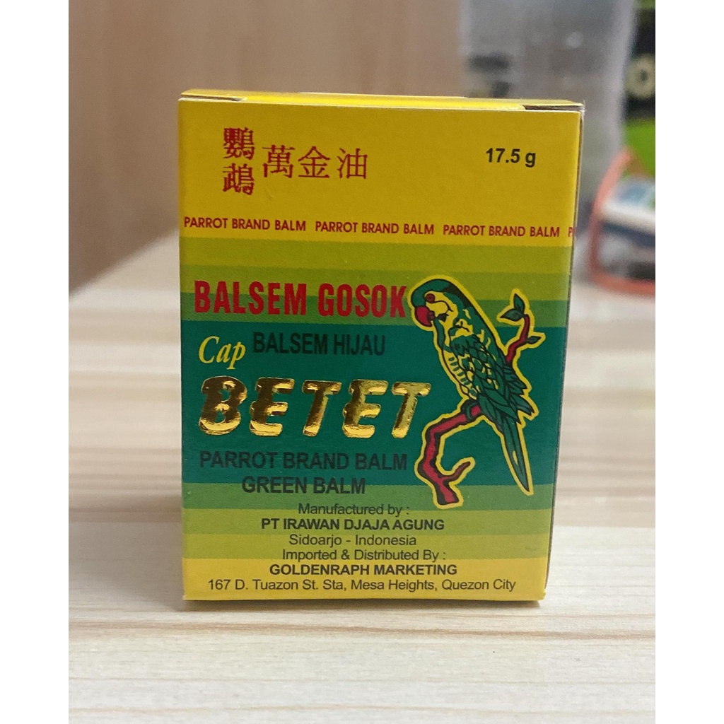 SHENNATYSHOP Betet balm green | Shopee Philippines
