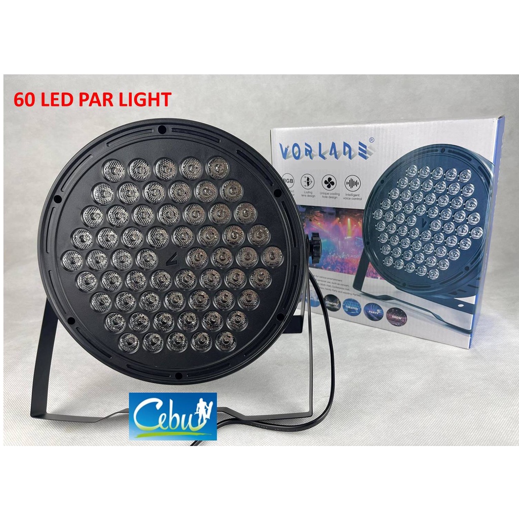 Infinity Vorlane PAR 60 Led light Full Color 3 in 1 RGB with built in ...