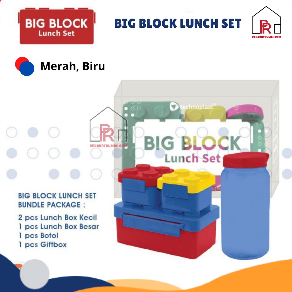 Dining Set+Big Block Bottle/Lunch Box Unique Design Lego Toys For ...