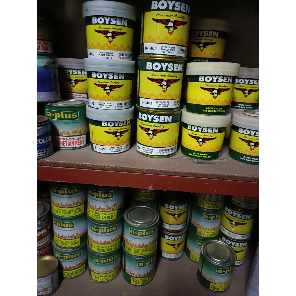 ACRY COLOR PAINT (Boysen, Davies, Welcoat, Aplus) | Shopee Philippines