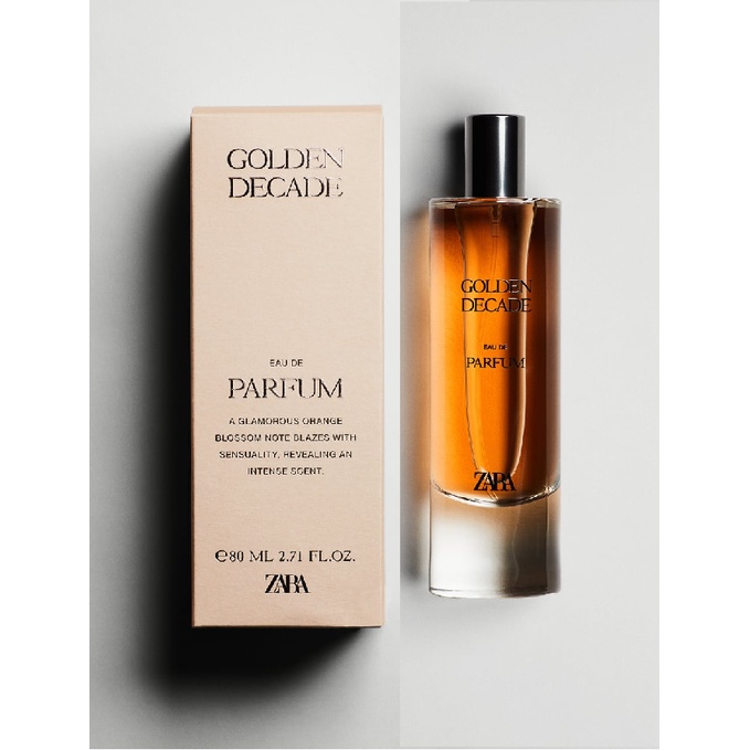 ZARA GOLDEN DECADE / WINTER / FLORAL / SWEET / ELIXIR 30 / SUMMER 80 ML ...