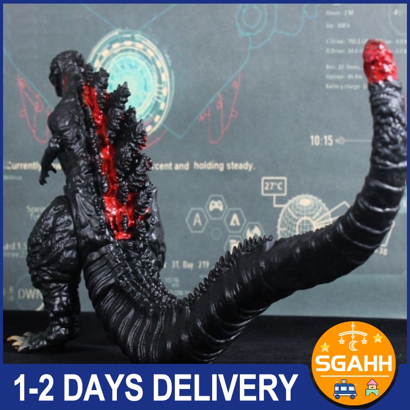 Original Godzilla Dinosaur Toys PVC Soft Rubber Godzilla Action Figures ...