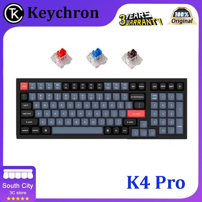 Keychron K4 Pro Bluetooth wireless mechanical keyboard | Shopee Philippines