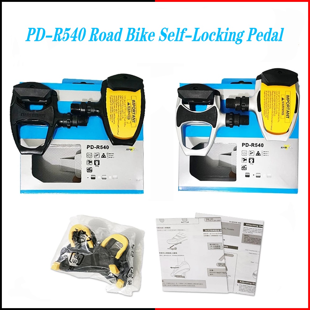 Shimano SPD-SL Pedal Original PD-R540 Pedals Self-locking Road Pedal ...