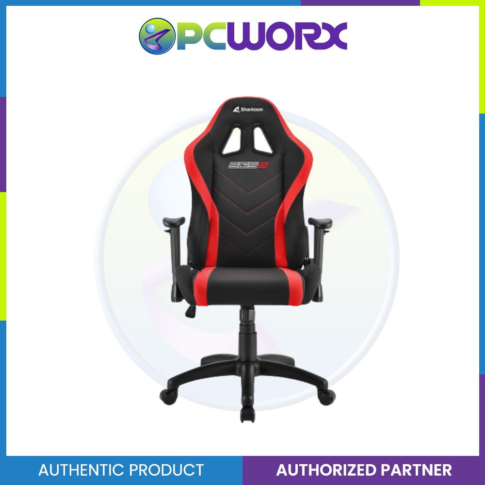 Sharkoon SGS2 Jr. Gaming Chair Red | Shopee Philippines