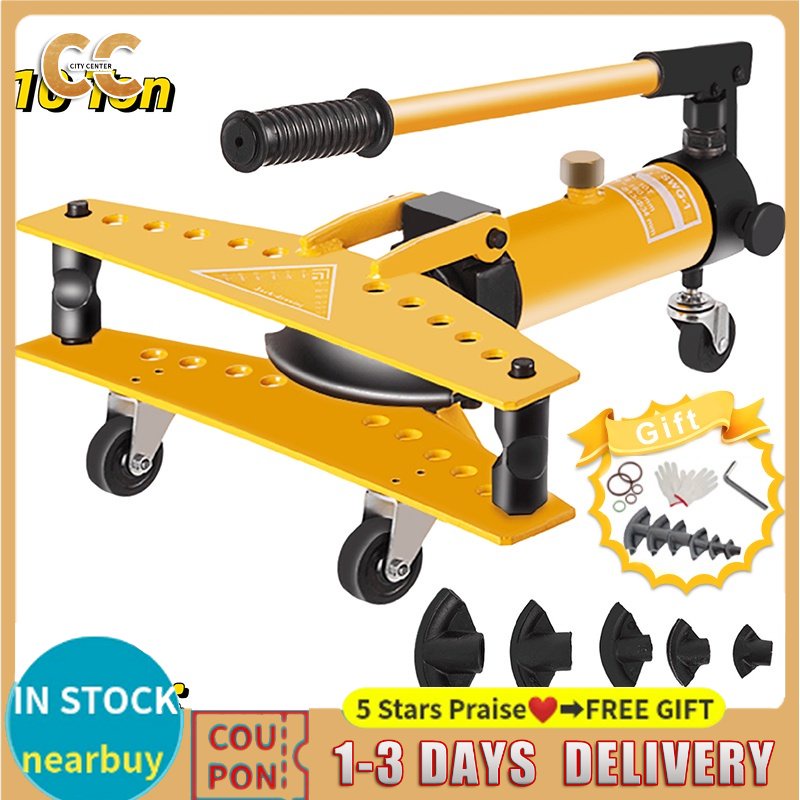 SWG-1 Ø13mm-34mm Hydraulic Pipe Bender Steel Pipe Bender Iron Pipe ...