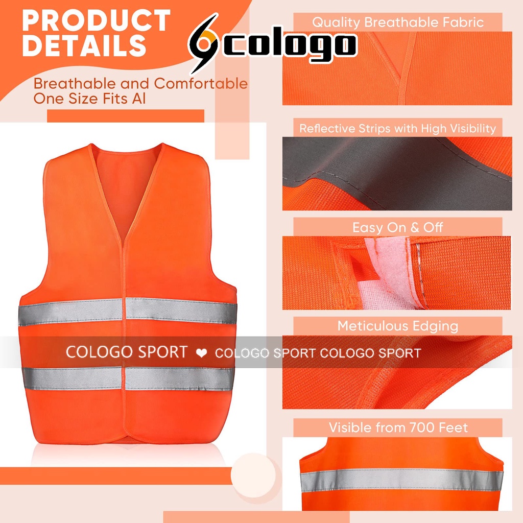 Reflectorized vest Reflective Vest security vest safety vest reflector ...