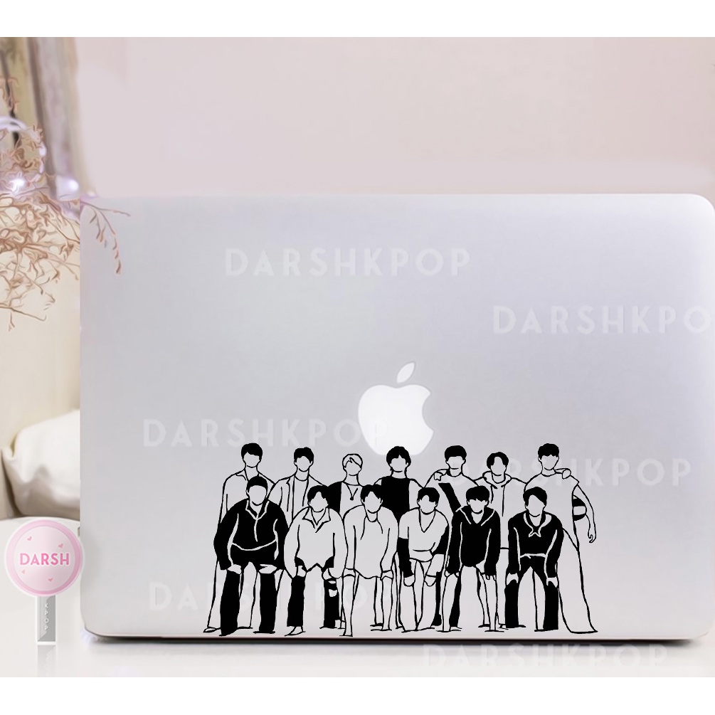 Seventeen SVT Carats Kpop Waterproof Vinyl Decal Car Sticker Motor ...