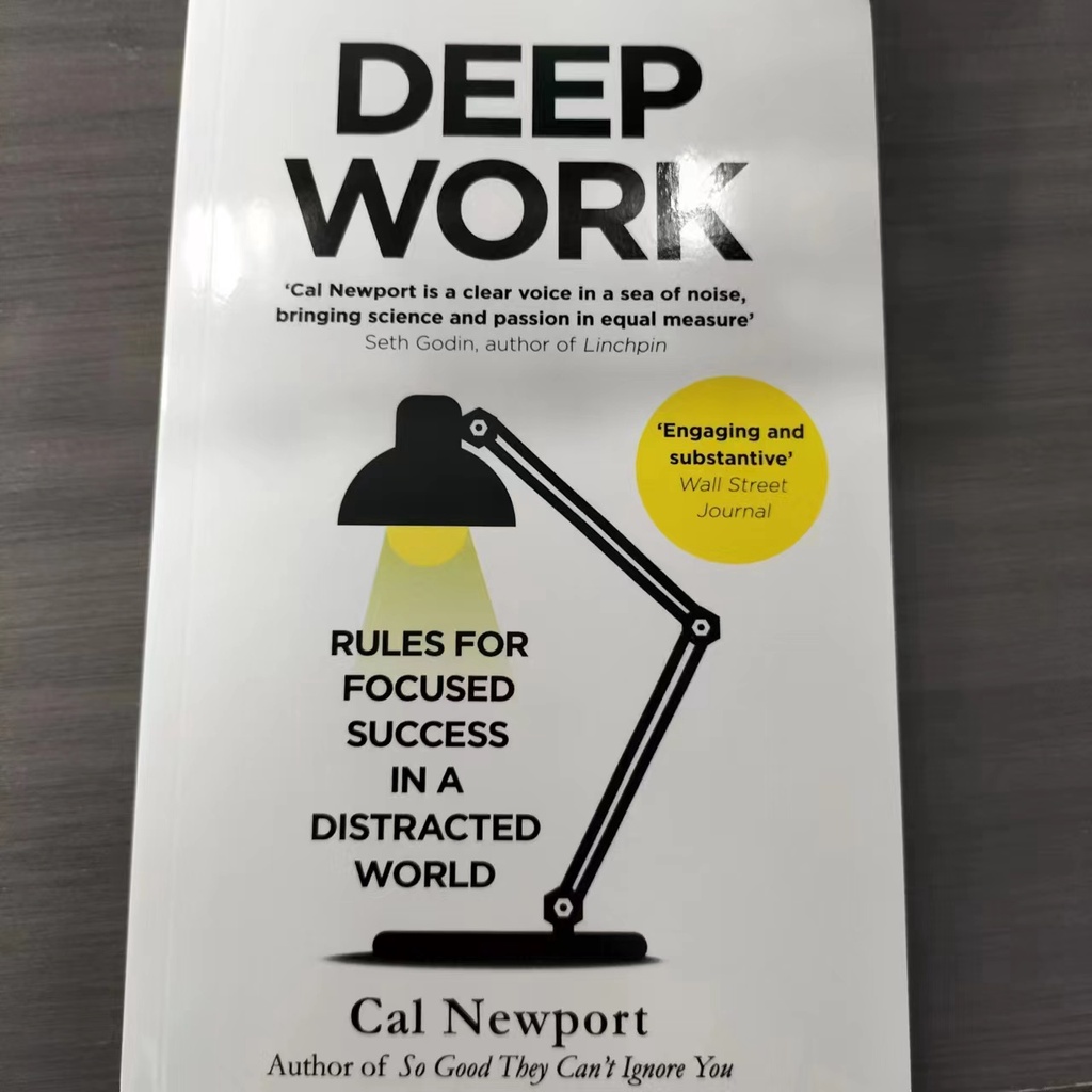 Deep Work:Rules for Focused Success in a Distracted World | Shopee ...