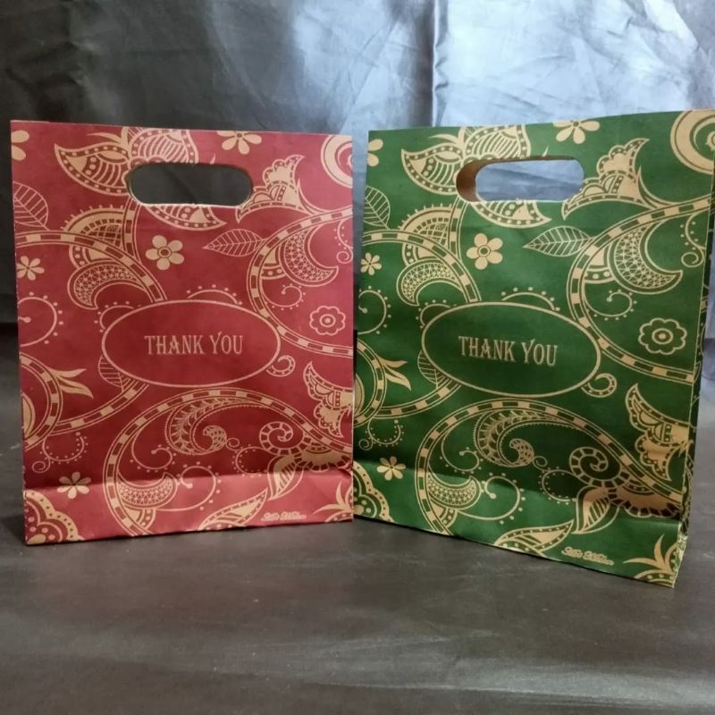 Paper BAG/PAPER BAG BATIK THANK YOU Contents 10 Sheets | Shopee Philippines