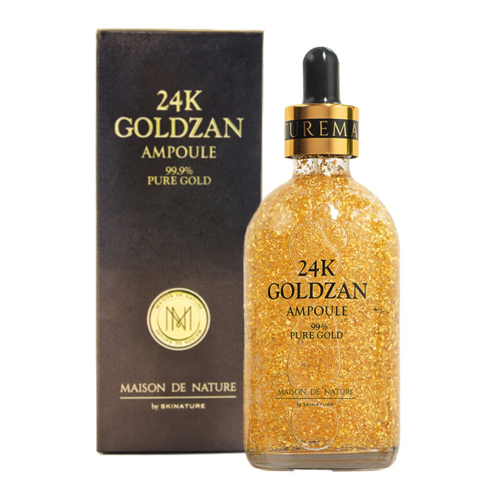 Skinature 24k Goldzan Ampoule 100ml / 3.38 fl. oz. Contains 50mg of 99. ...