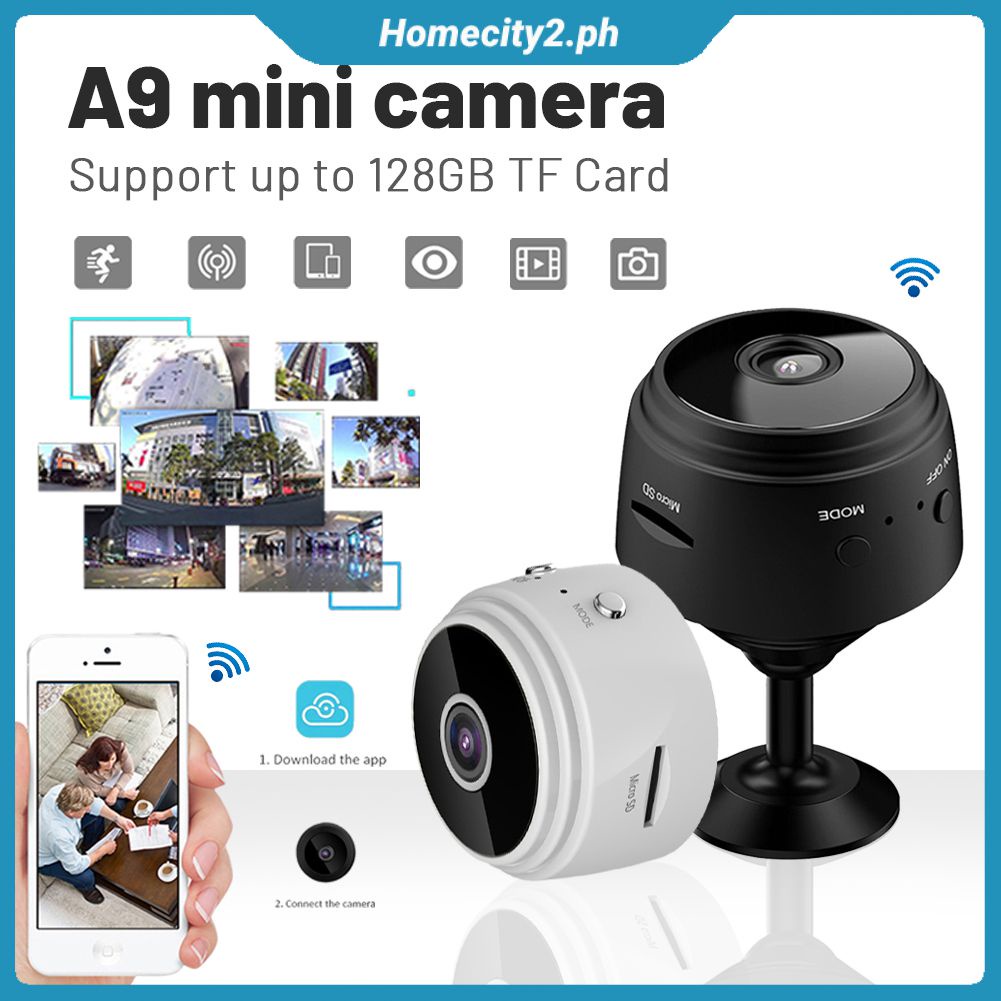 No Internet Required A9 1080P HD Home Security Camera Webcam Wifi Mini ...