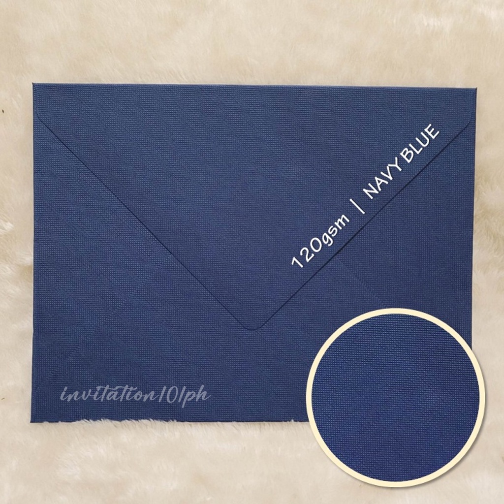 5R Envelope [Textured /Linen] 120gsm Invitation Letter Envelop | Shopee ...