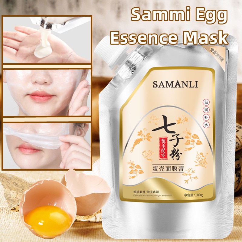 SAMANLI Sammi Egg Essence Mask 100g Peel Off Mask Sammi Egg Mask For ...