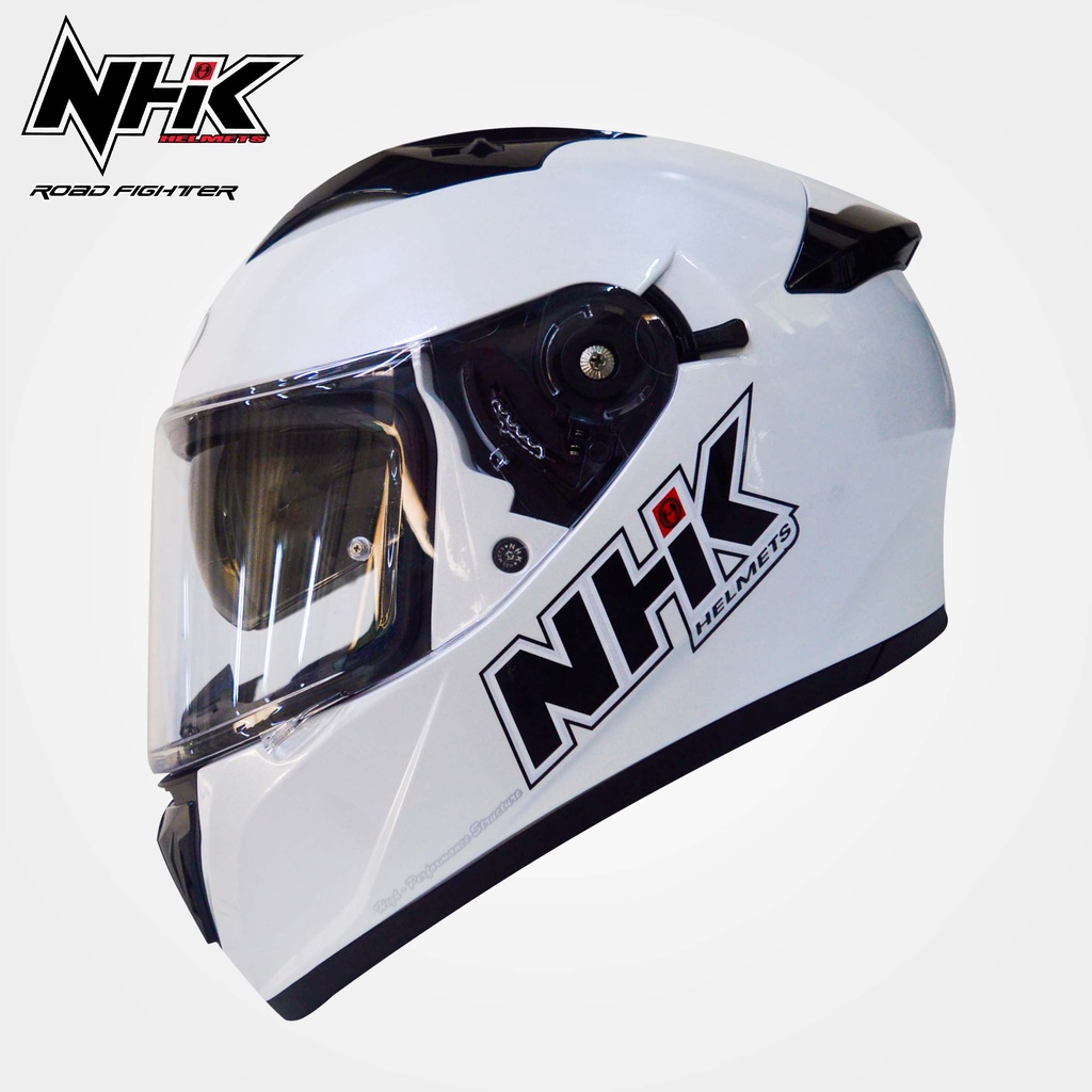 NHK Helmet GP PRIME Full Face Dual Visor | Shopee Philippines