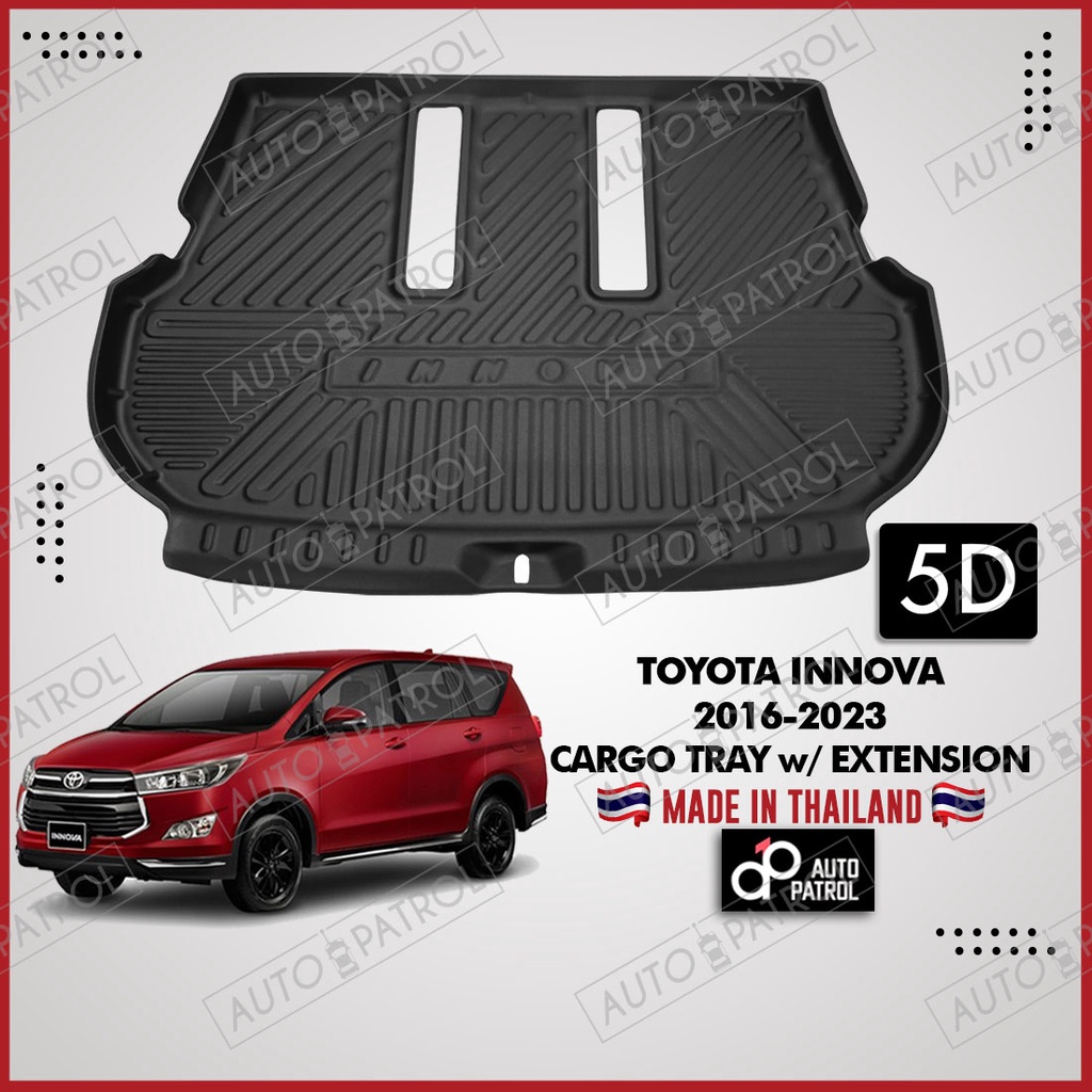 Toyota INNOVA 2016-2023 5D Rear Trunk Tray or Cargo Tray (Made in ...