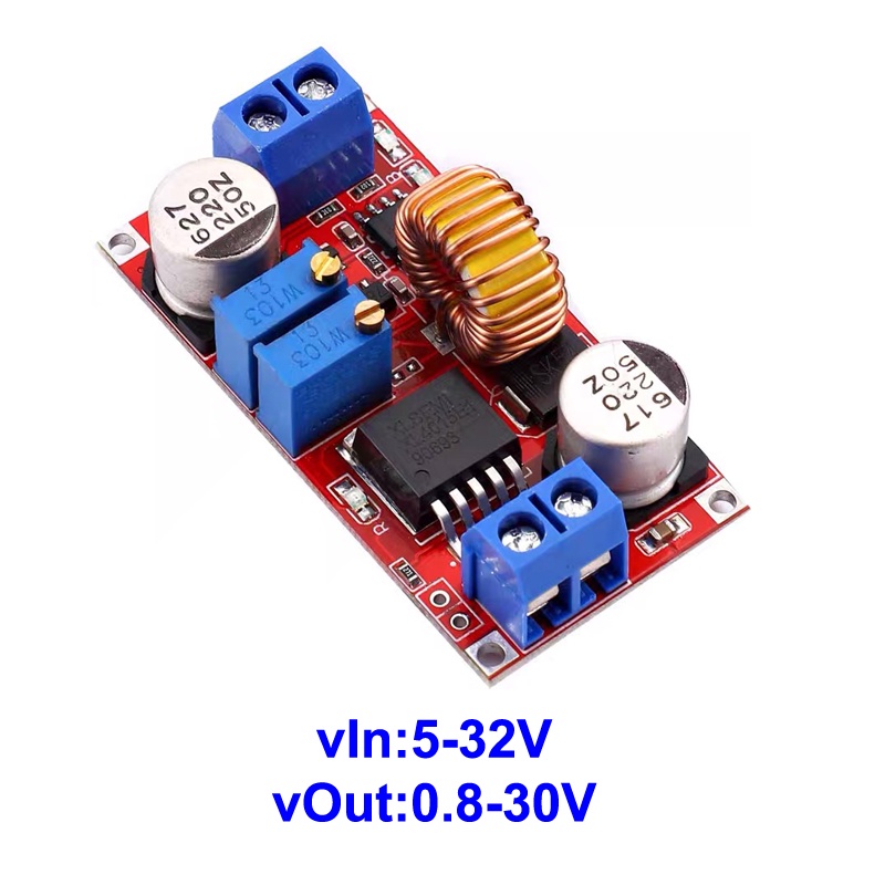 XL4015 5A DC/DC Buck Converter CC CV Lithium Battery Step-down Power Supply Module Charging ...