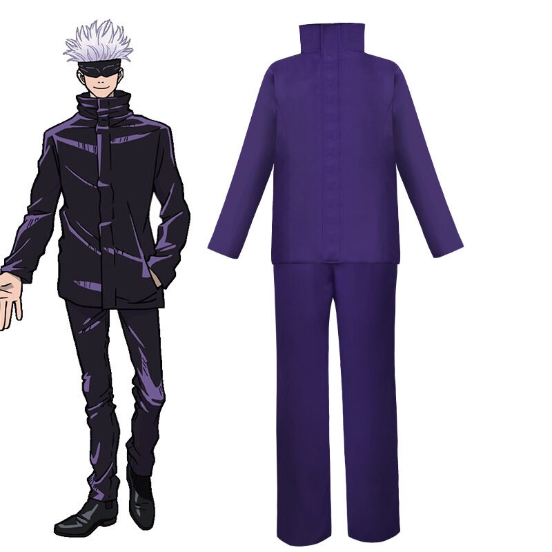 Anime Jujutsu Kaisen Cosplay Costumes Itadori Yuji Gojo Satoru Kugisaki ...