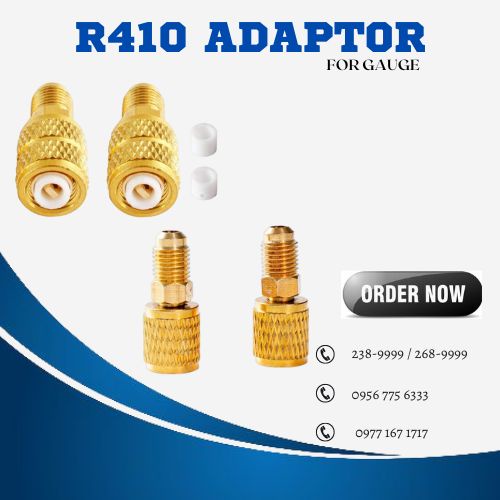 Refrigeration Adapter for Meter R410 Connector & charging hose Rubber ...