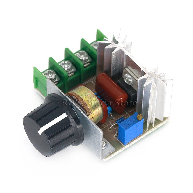 Ac 220v 2000w Scr Voltage Regulator Dimming Dimmers Motor Speed Controller Thermostat Electronic