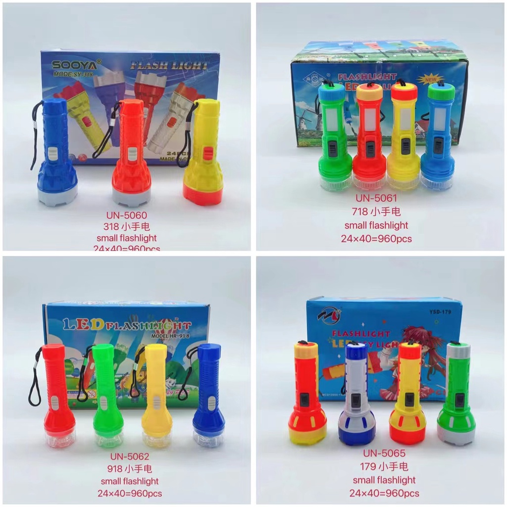 Plastic Flashlight Home Mini Emergency Small LED lights | Shopee ...