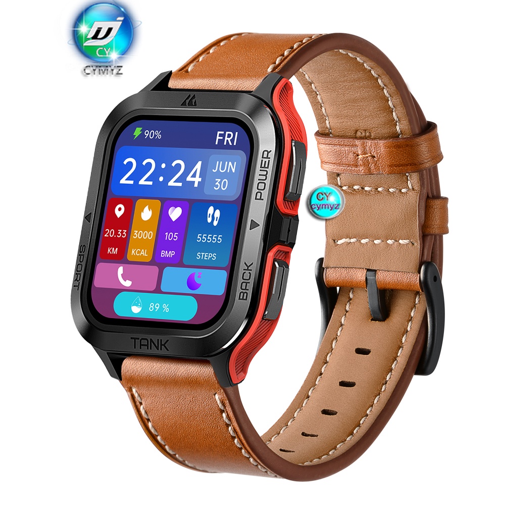 KOSPET TANK M1 Pro strap leather strap KOSPET TANK M2 Smart Watch strap ...