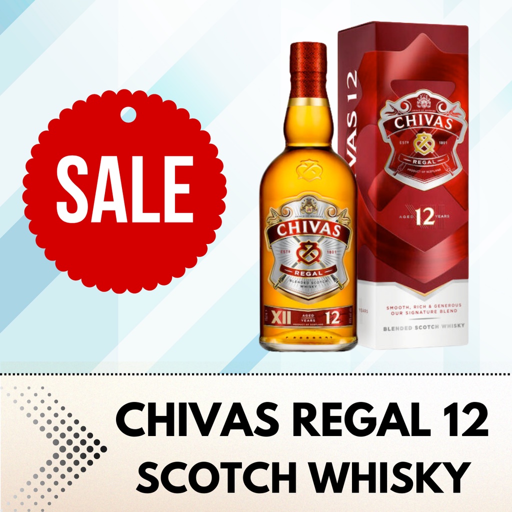 Chivas Regal 12 1 liter - PRICE OFF! | Shopee Philippines