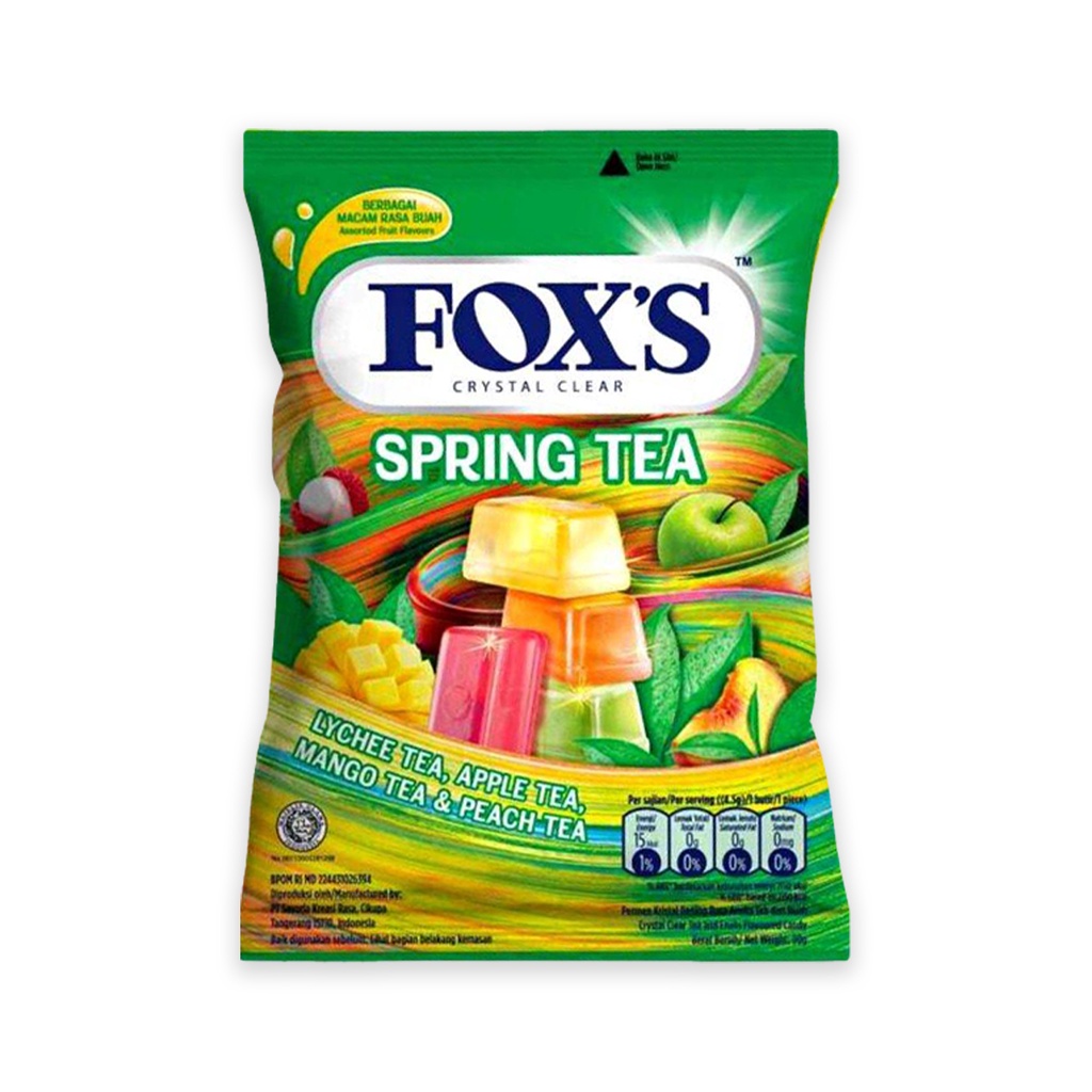 Fox's Crystal Clear Candy (Mints, Berries, Spring Tea, Fruits, Fruity Mints) 90g / 125g | Shopee ...