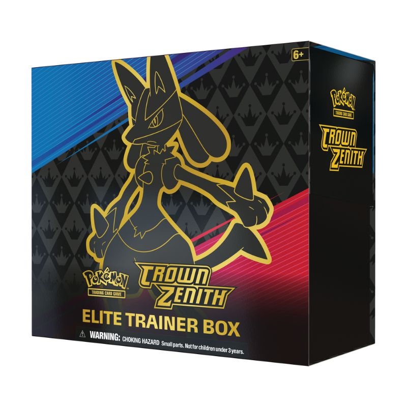 Crown Zenith ETB - Elite Trainer Box without Packs and Promo Card ...